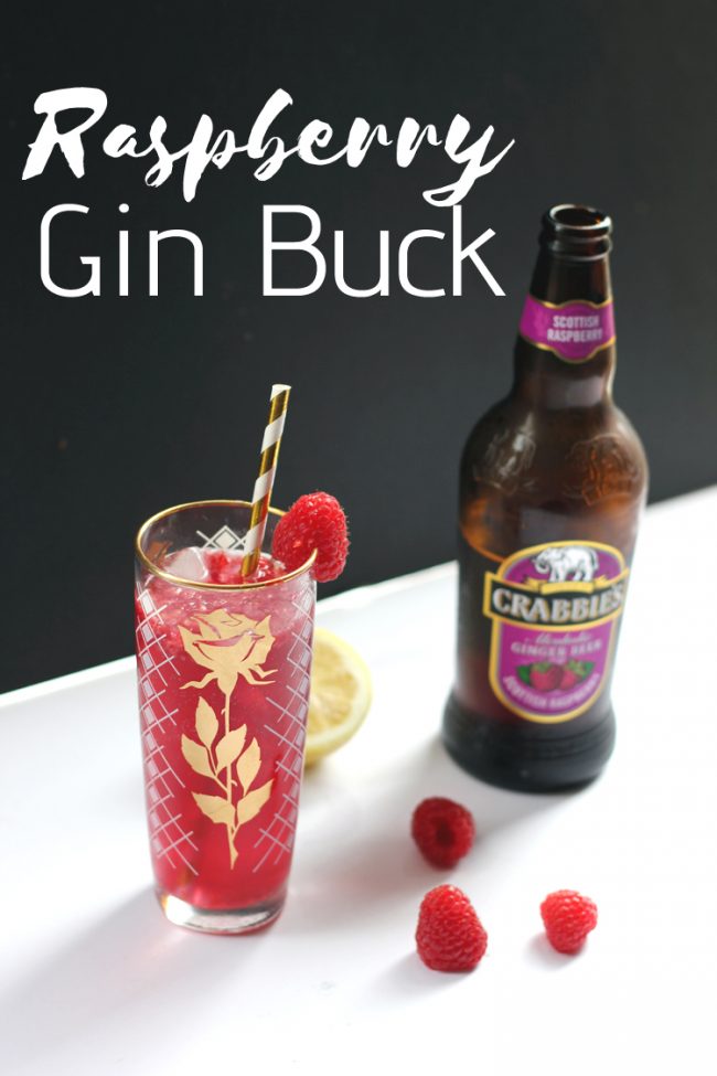 Cocktail Recipe: The Raspberry Gin Buck – Lipstick, Lettuce & Lycra